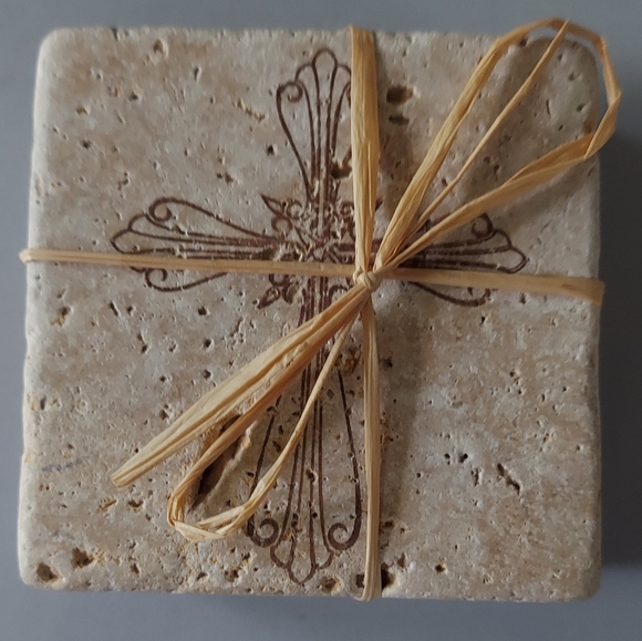 Handmade | Accents | New Handmade Rock Coasters Set Of 4 | Poshmark